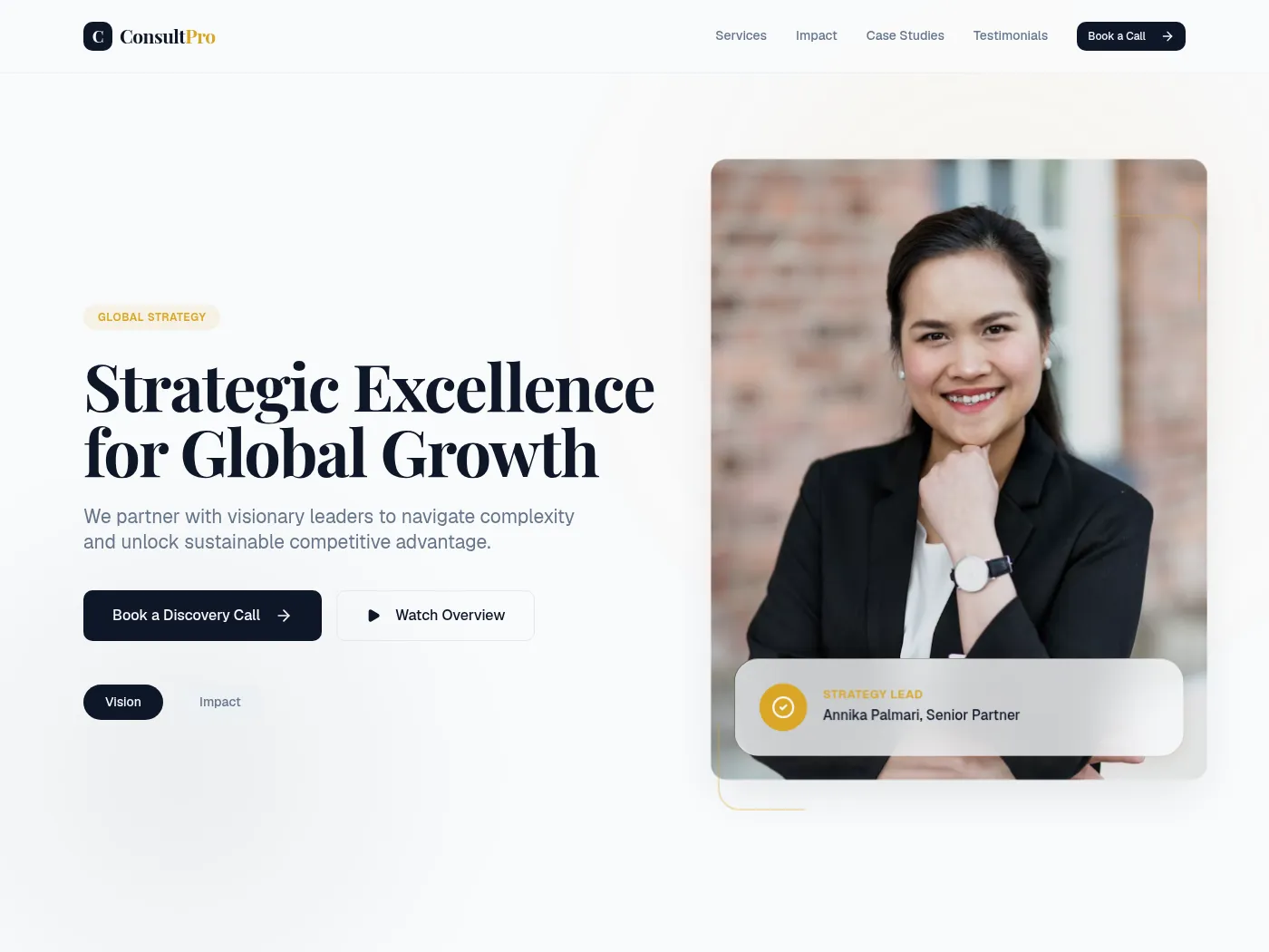 ConsultPro Web Presence