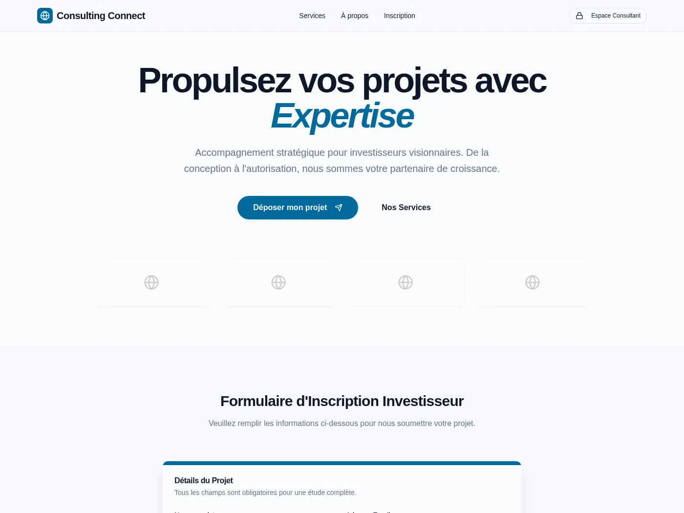Consulting Connect Portal