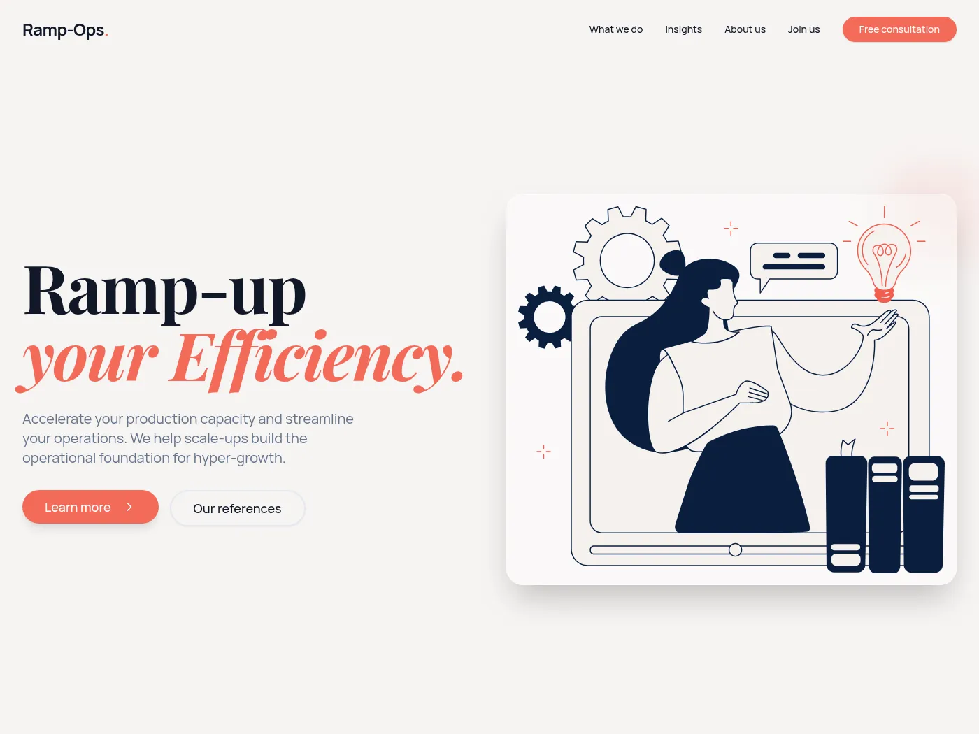Business Consulting Web Clone