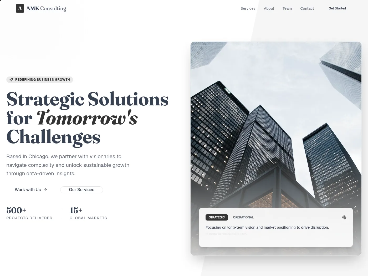 Consulting Web Presence