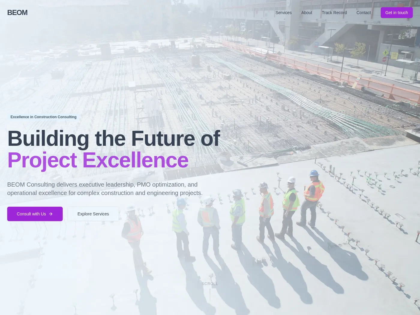 Consulting Company Site