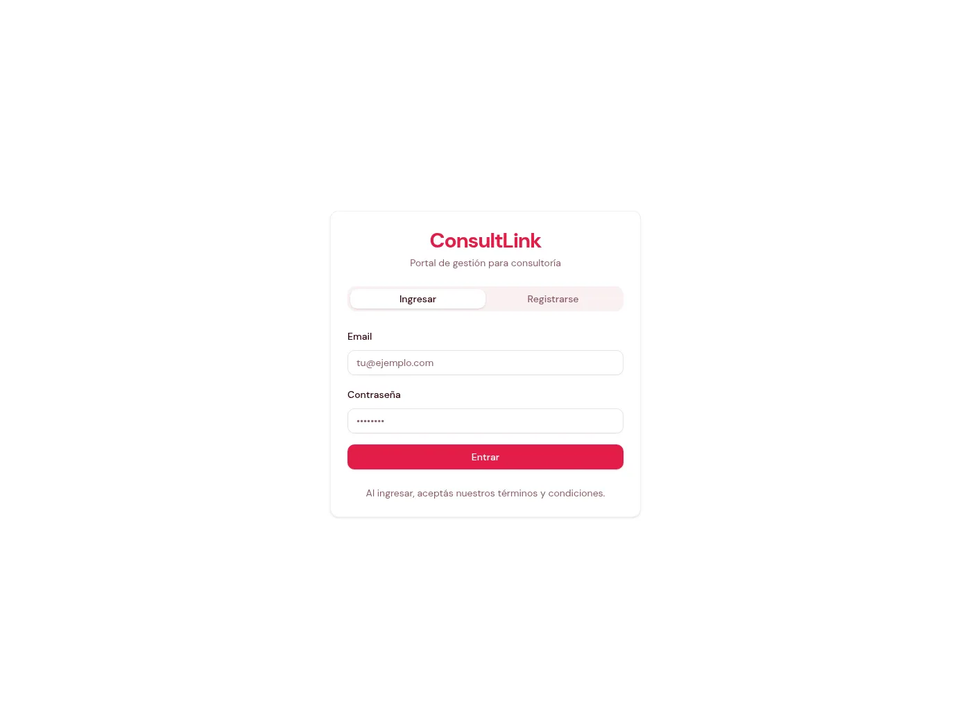 ConsultLink Portal