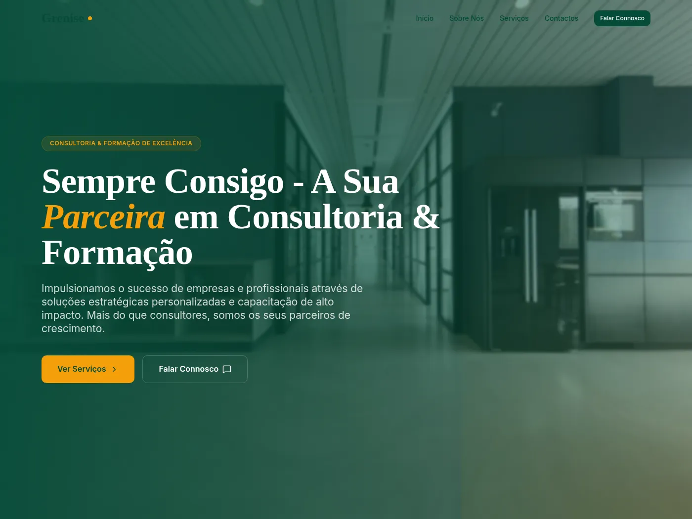 ConsultoriaPro Landing Page