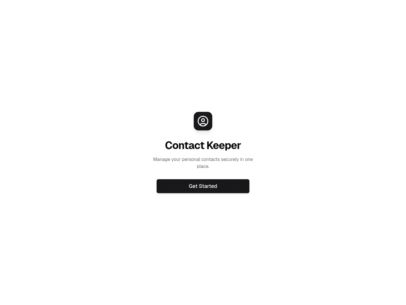 Contact Details Keeper