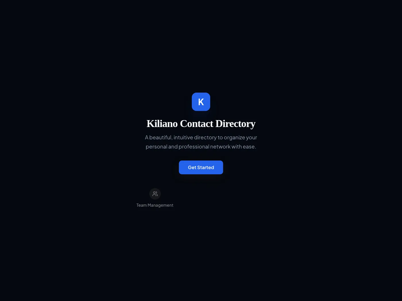 Kiliano Contact Directory