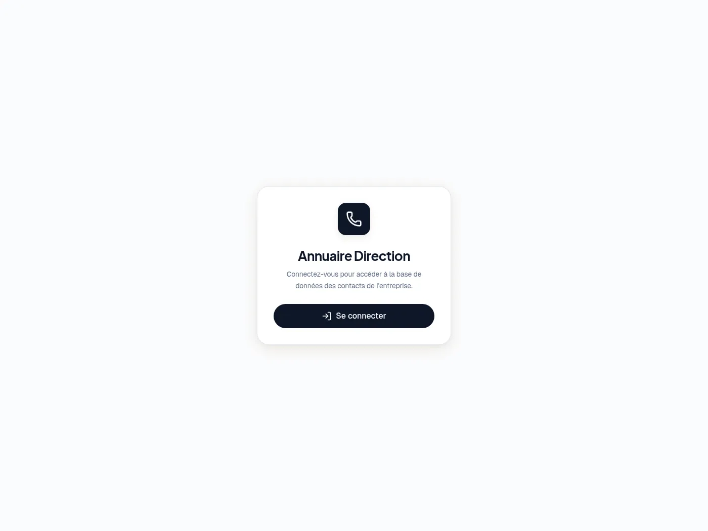 Contact Directory App