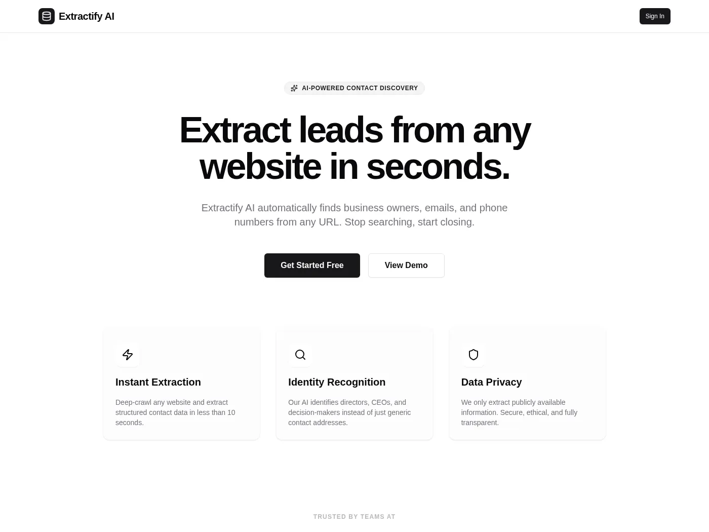Extractify AI