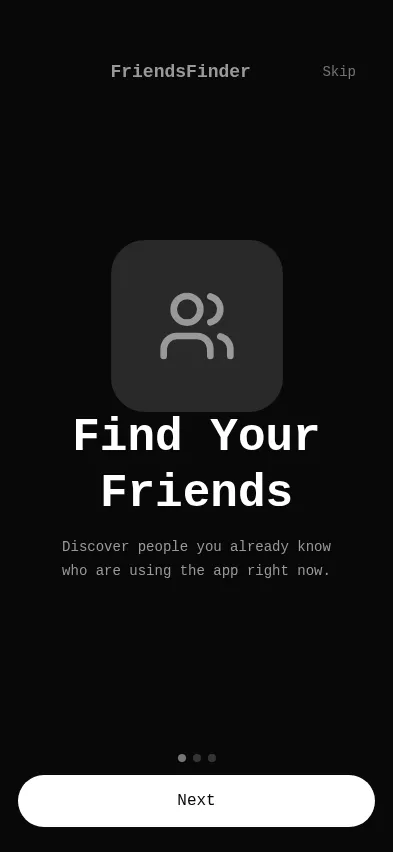 Contact Friends Finder