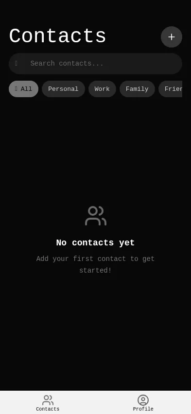 Easy Contact Manager