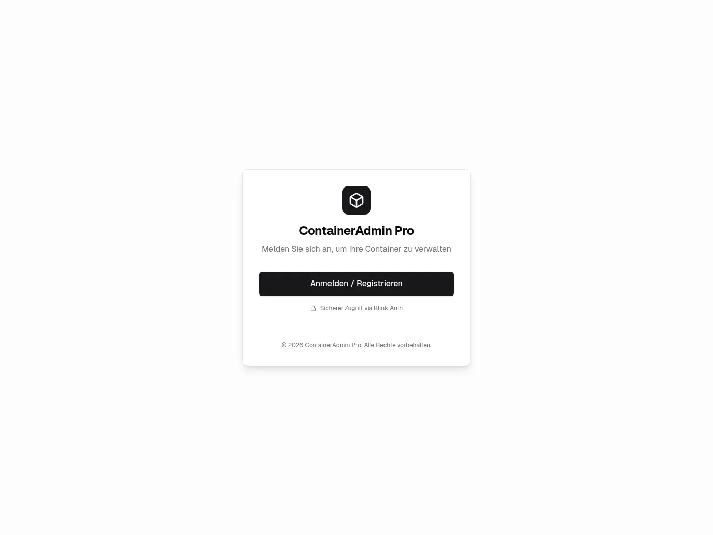 ContainerAdmin Pro
