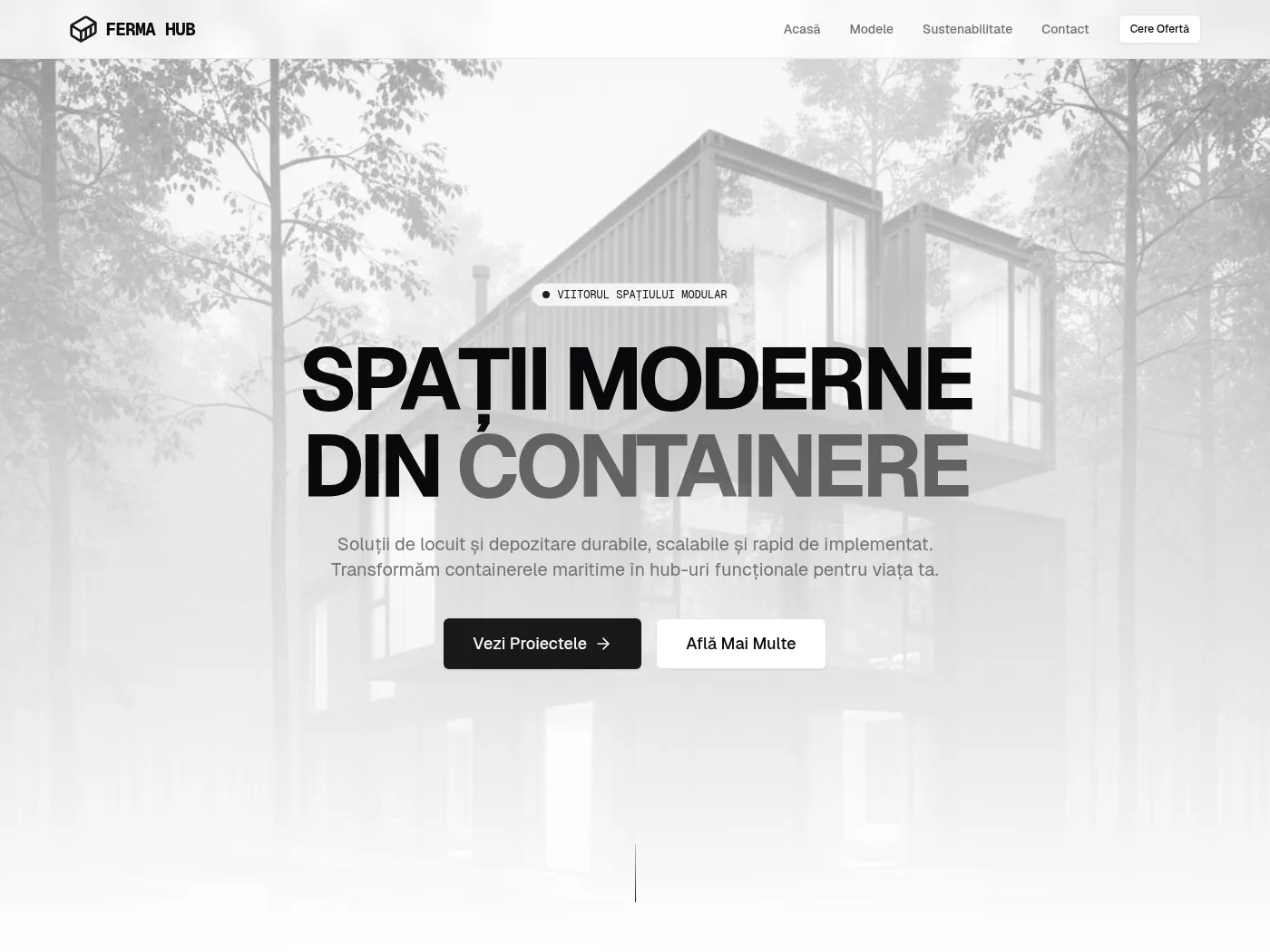 Containere Ferma Hub