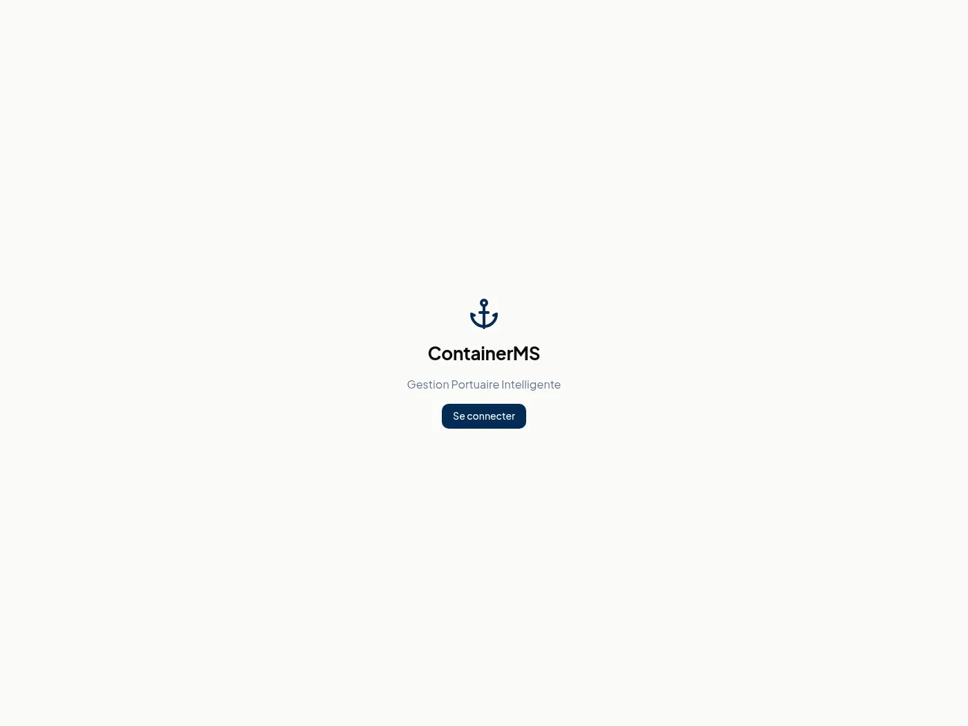 ContainerMS Port Management