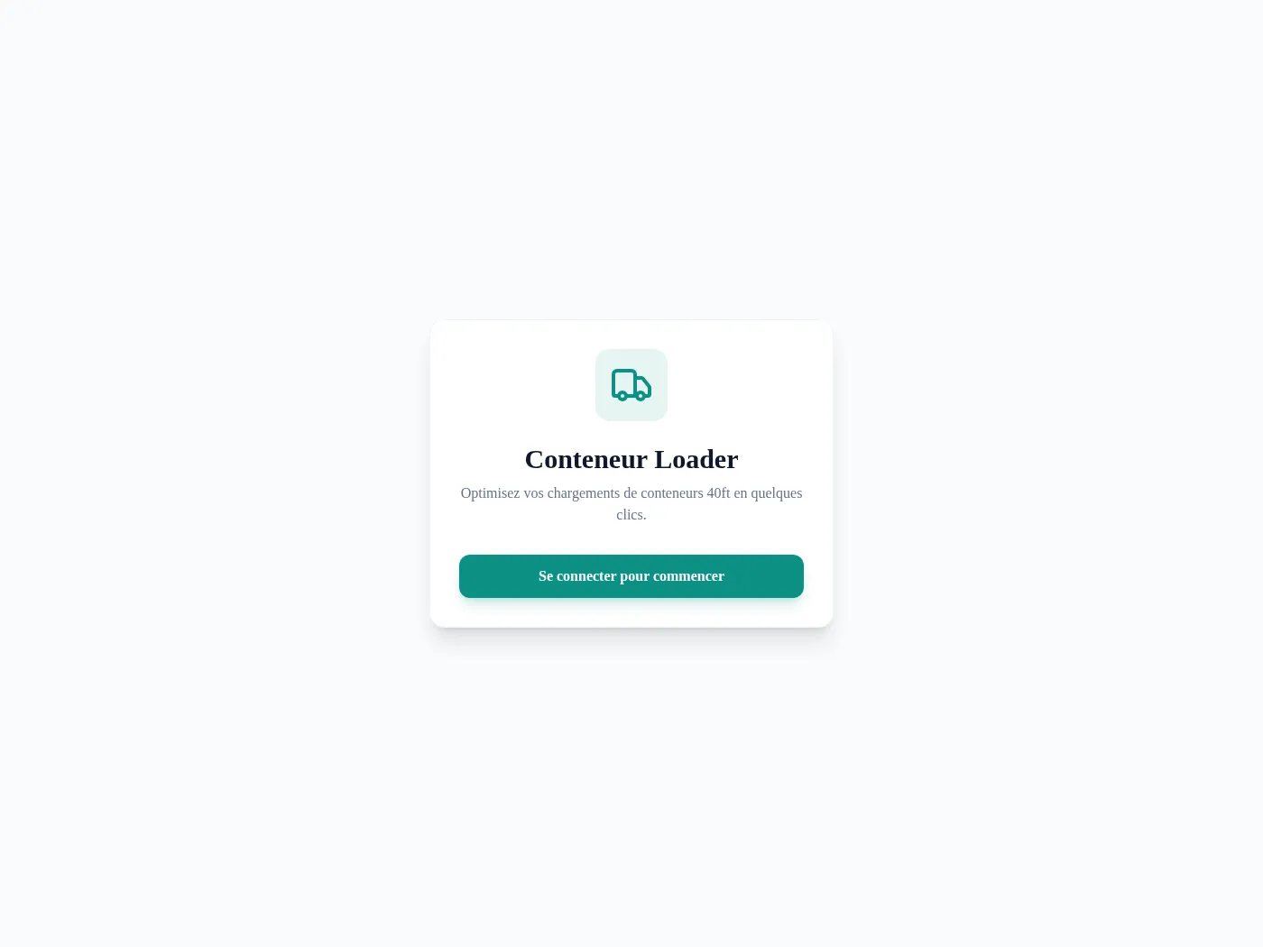 Conteneur Auto Loader