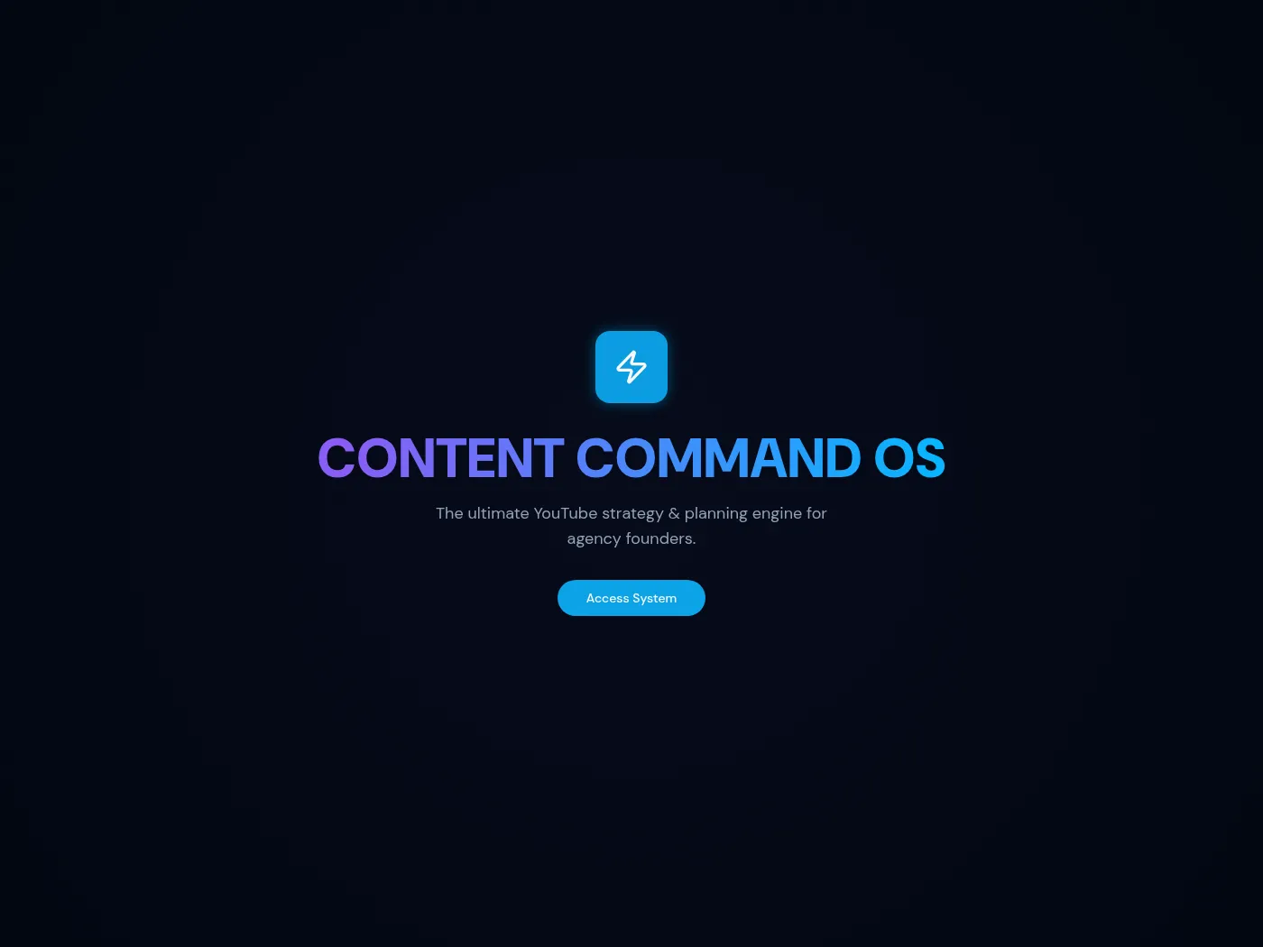 Content Command OS