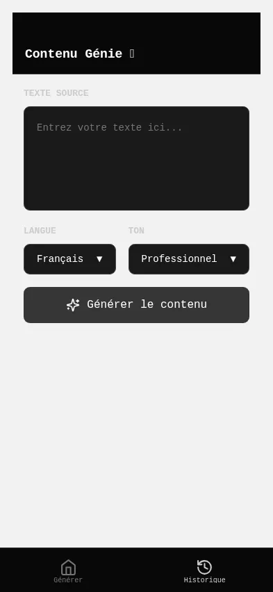 Multiplatform Content Genie