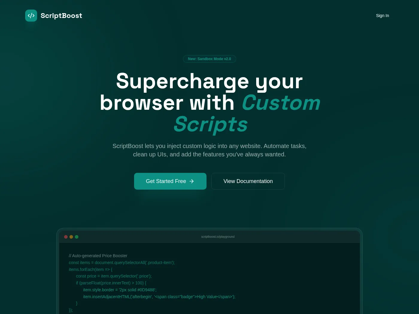 ScriptBoost