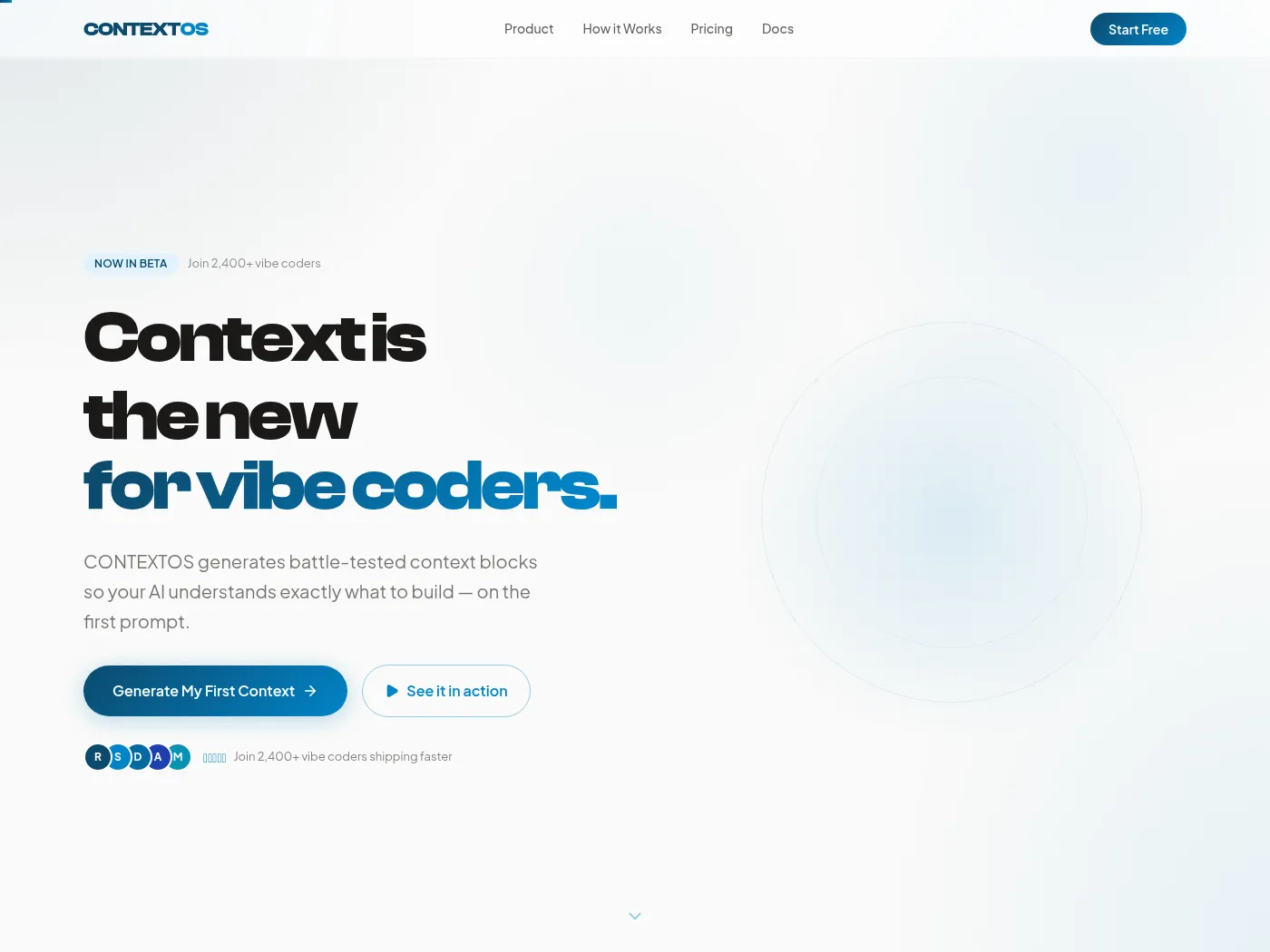 CONTEXTOS Frontend Experience