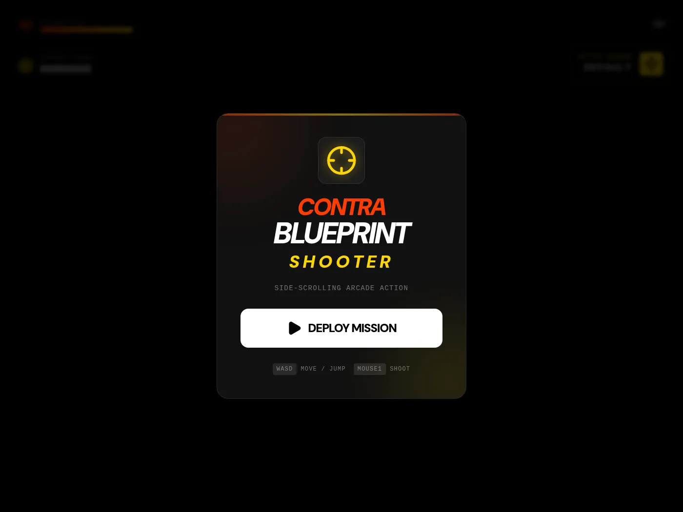 Contra Blueprint Shooter