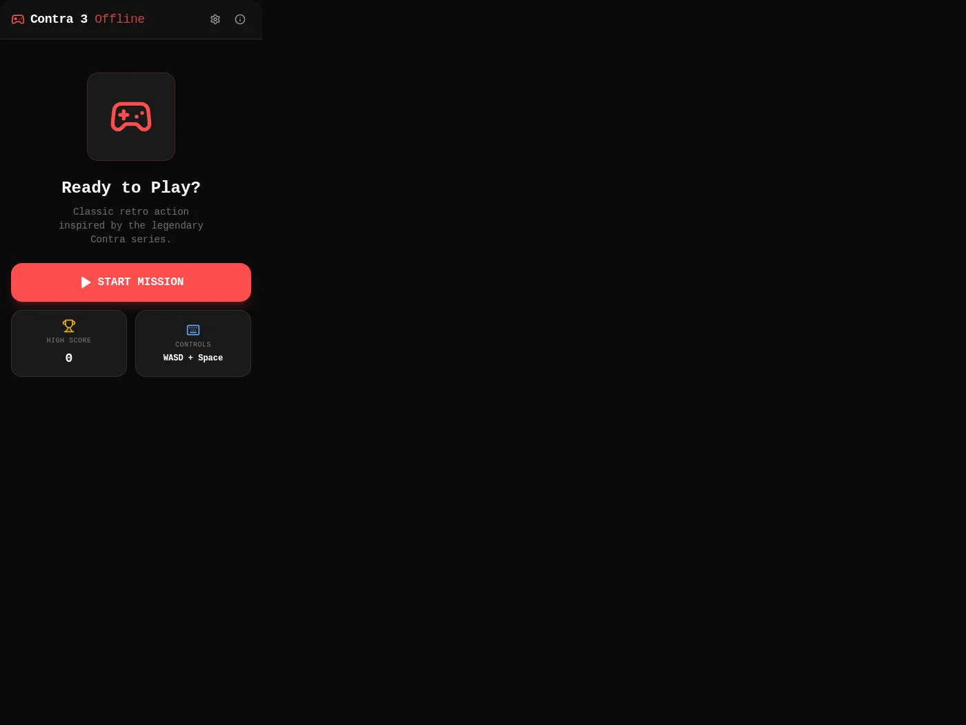 Contra 3 Offline Extension