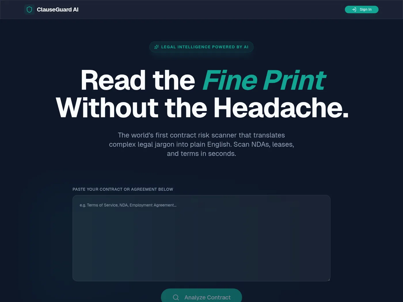 ClauseGuard AI