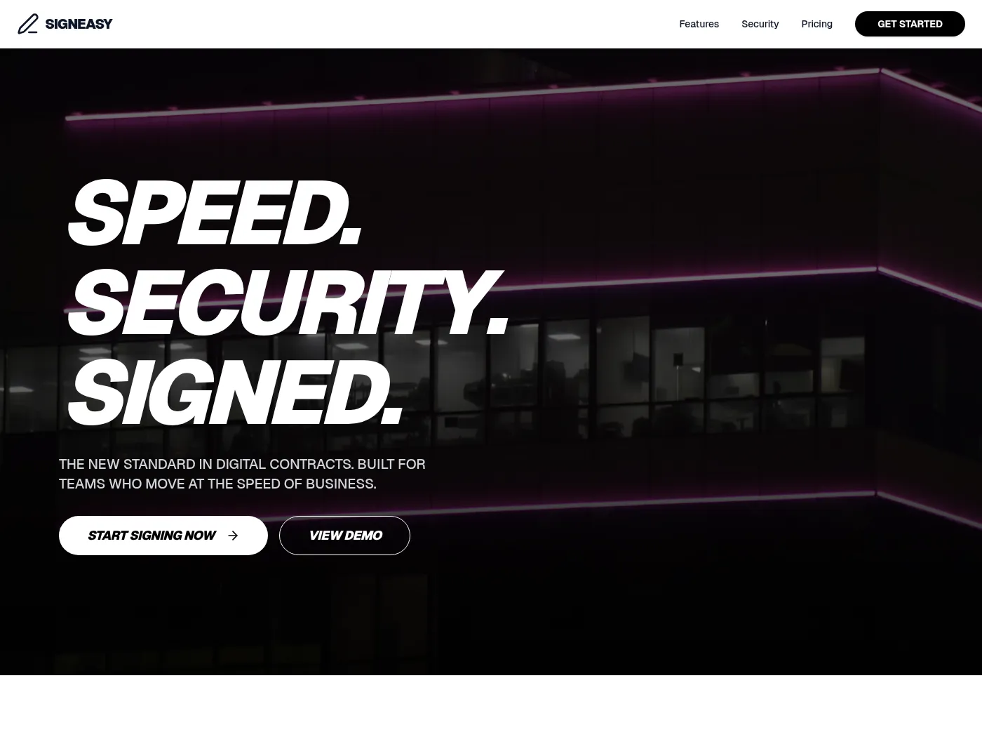 SignEasy Platform