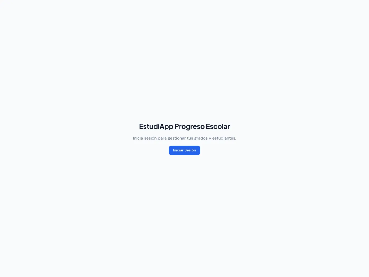 EstudiApp Progreso Escolar