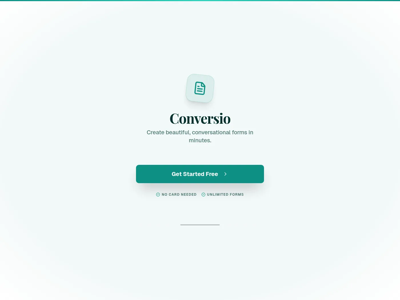 Conversio Forms