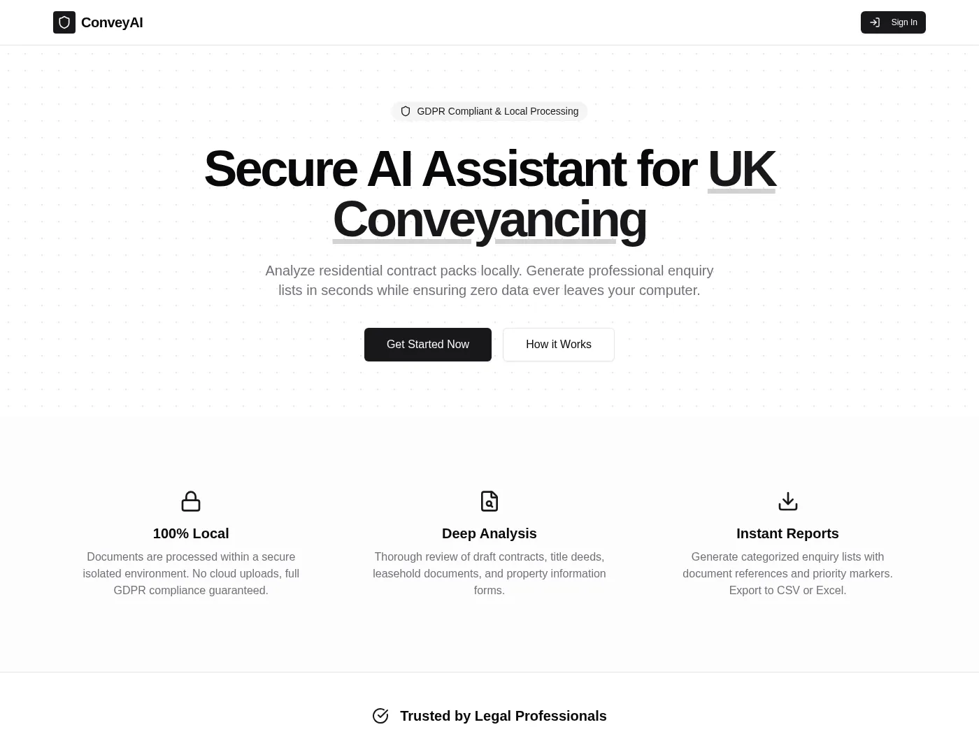 ConveyAI Compliance Assistant