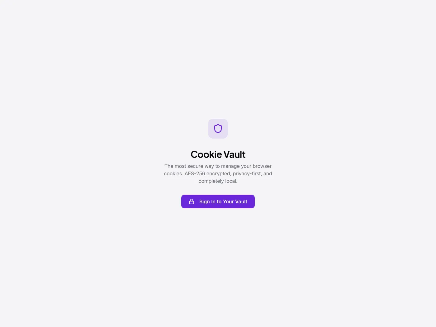 Cookie Vault