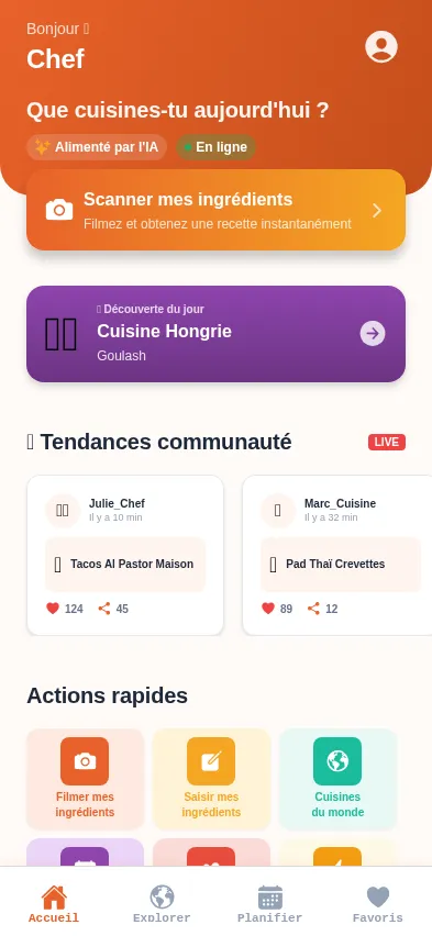 Cooking IA Genie
