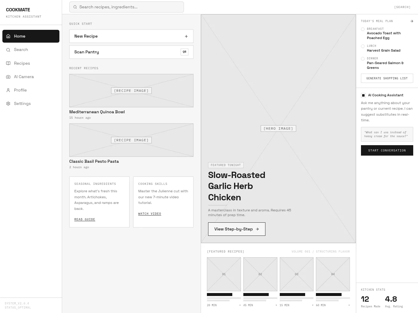 CookMate Web App
