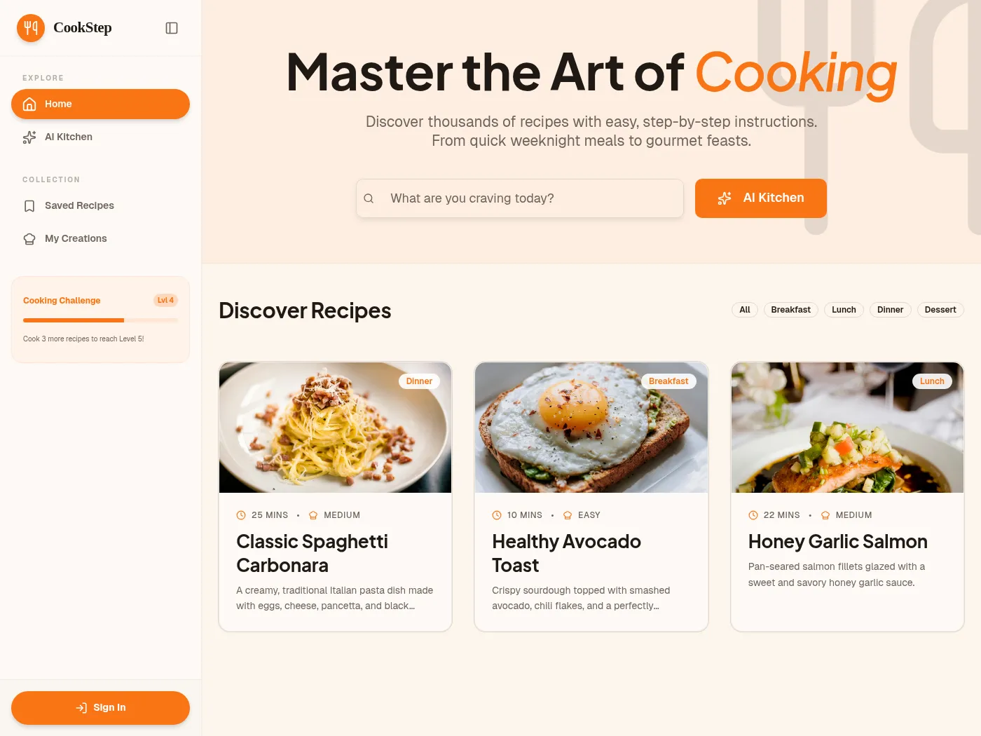 CookStep Guide