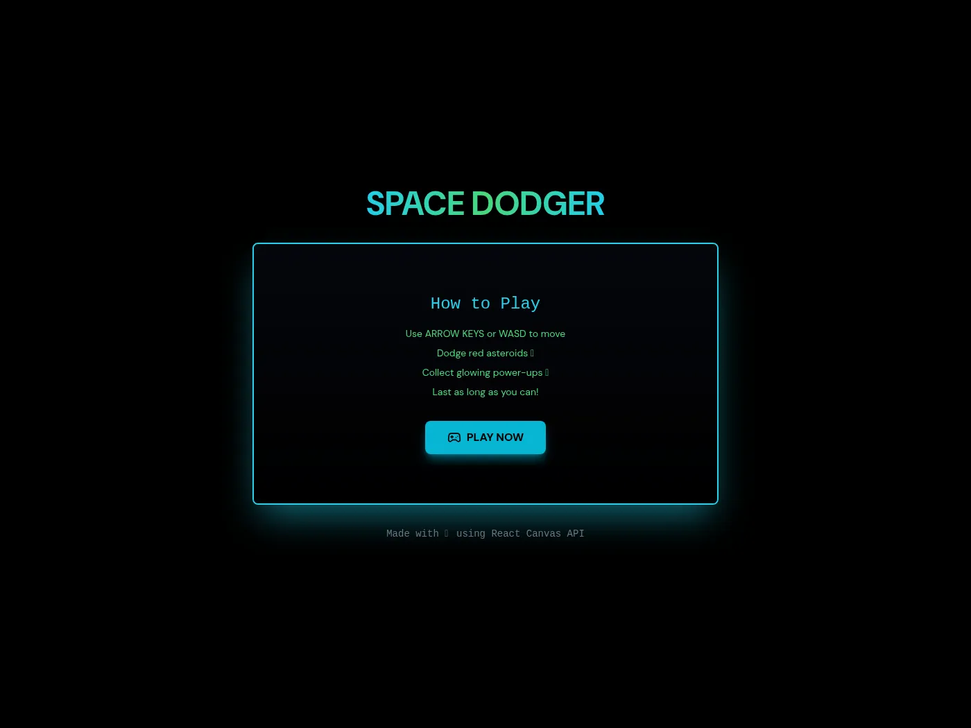 Cool HTML5 Game