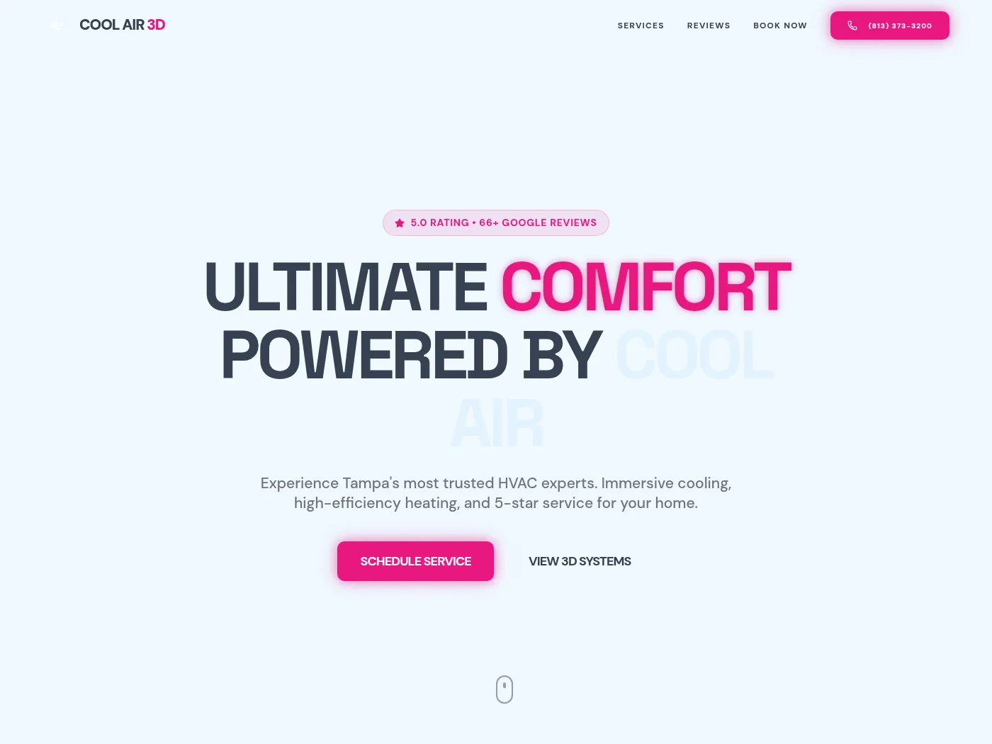 Cool Air 3D Web Hub