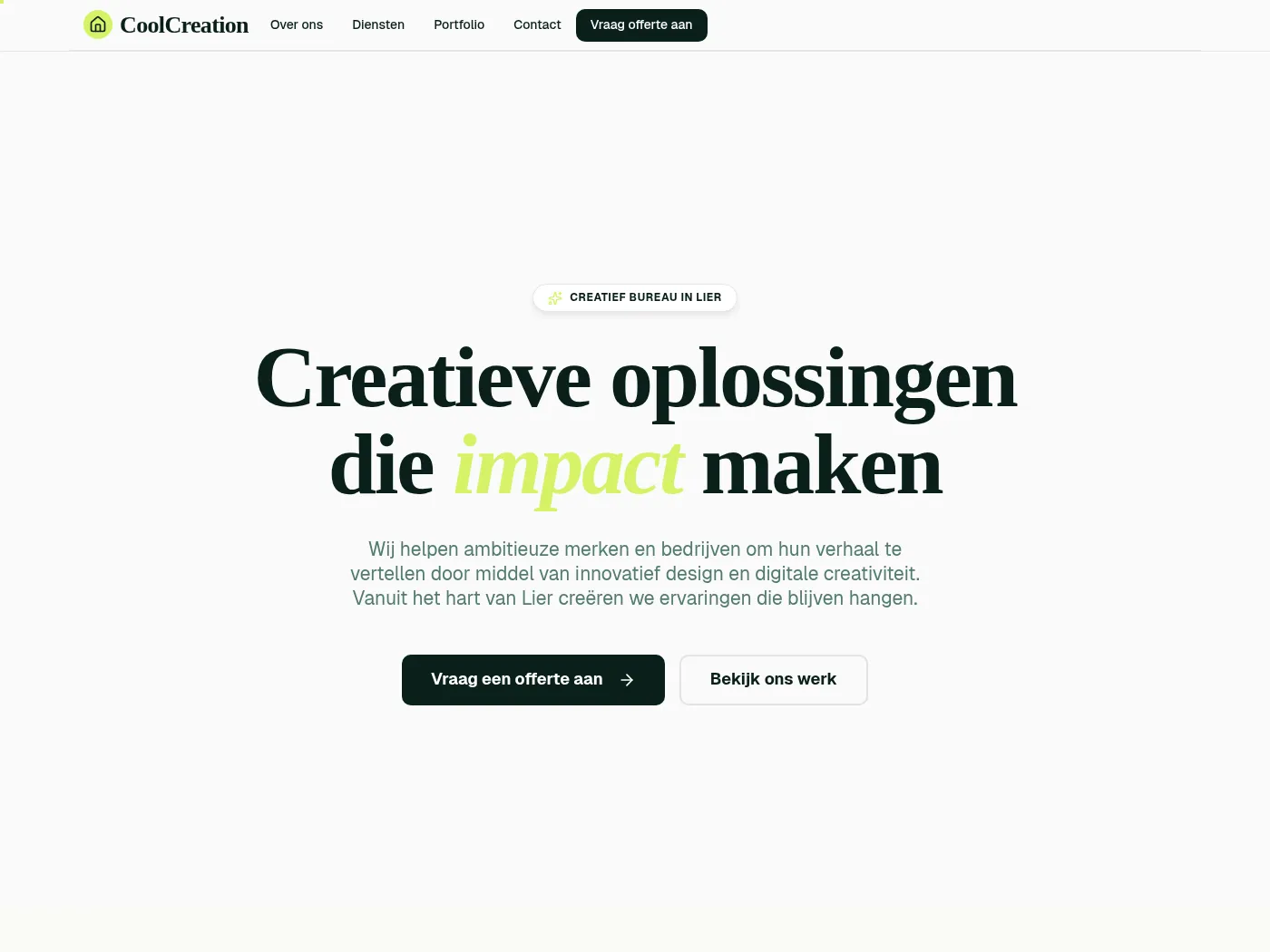 CoolCreation Web Experience