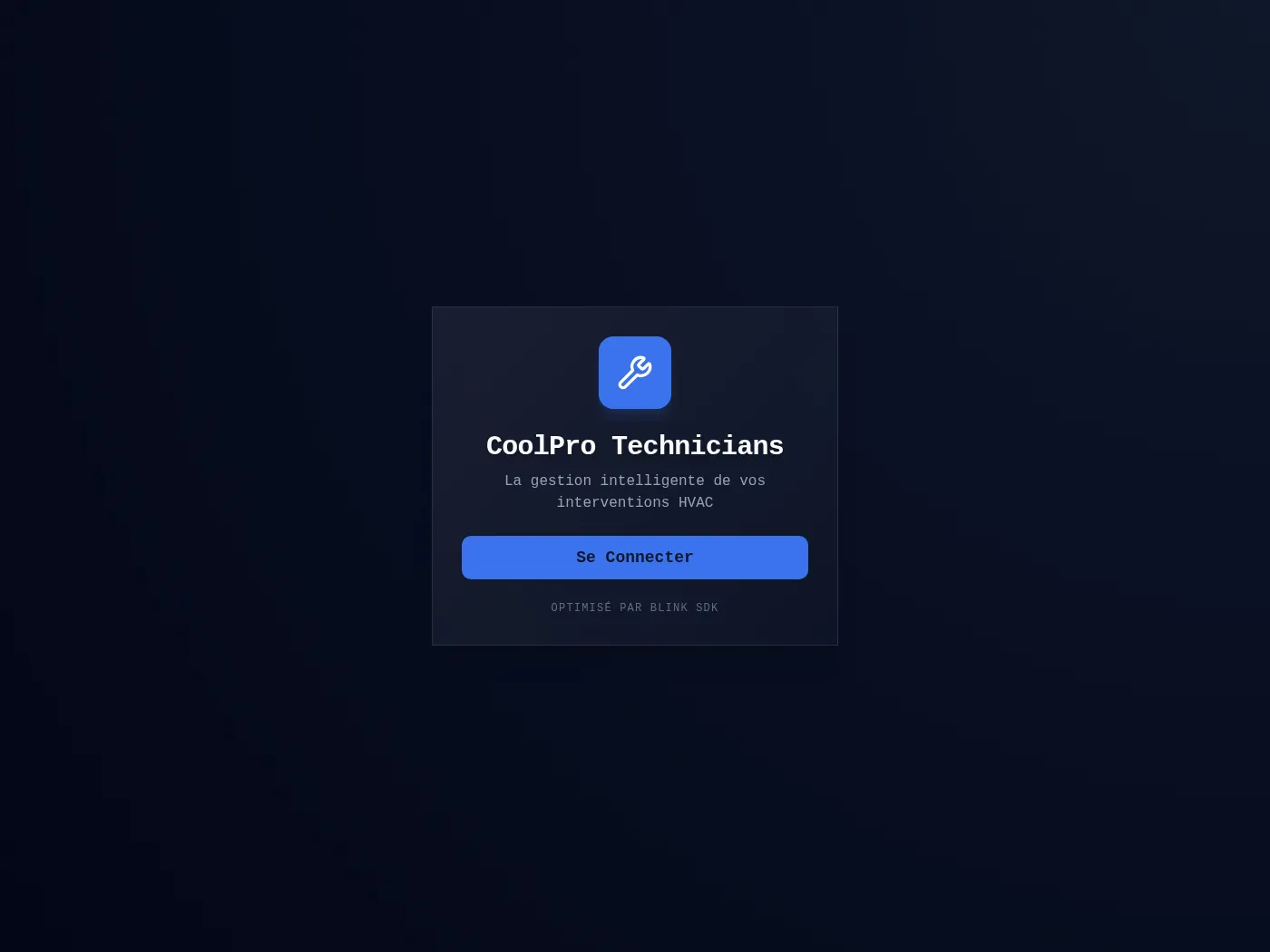 CoolPro Technicians Manager