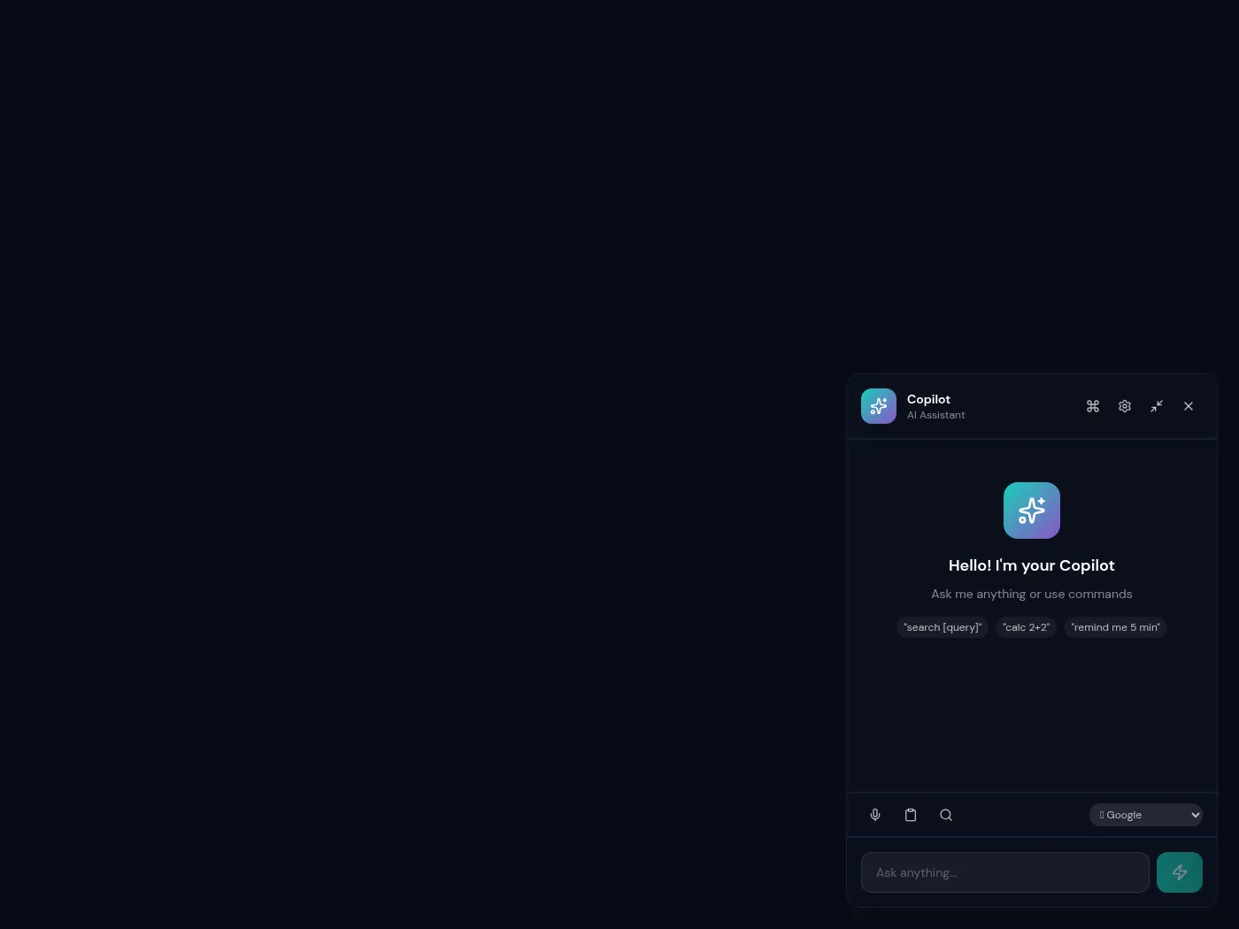 Copilot Overlay Assistant