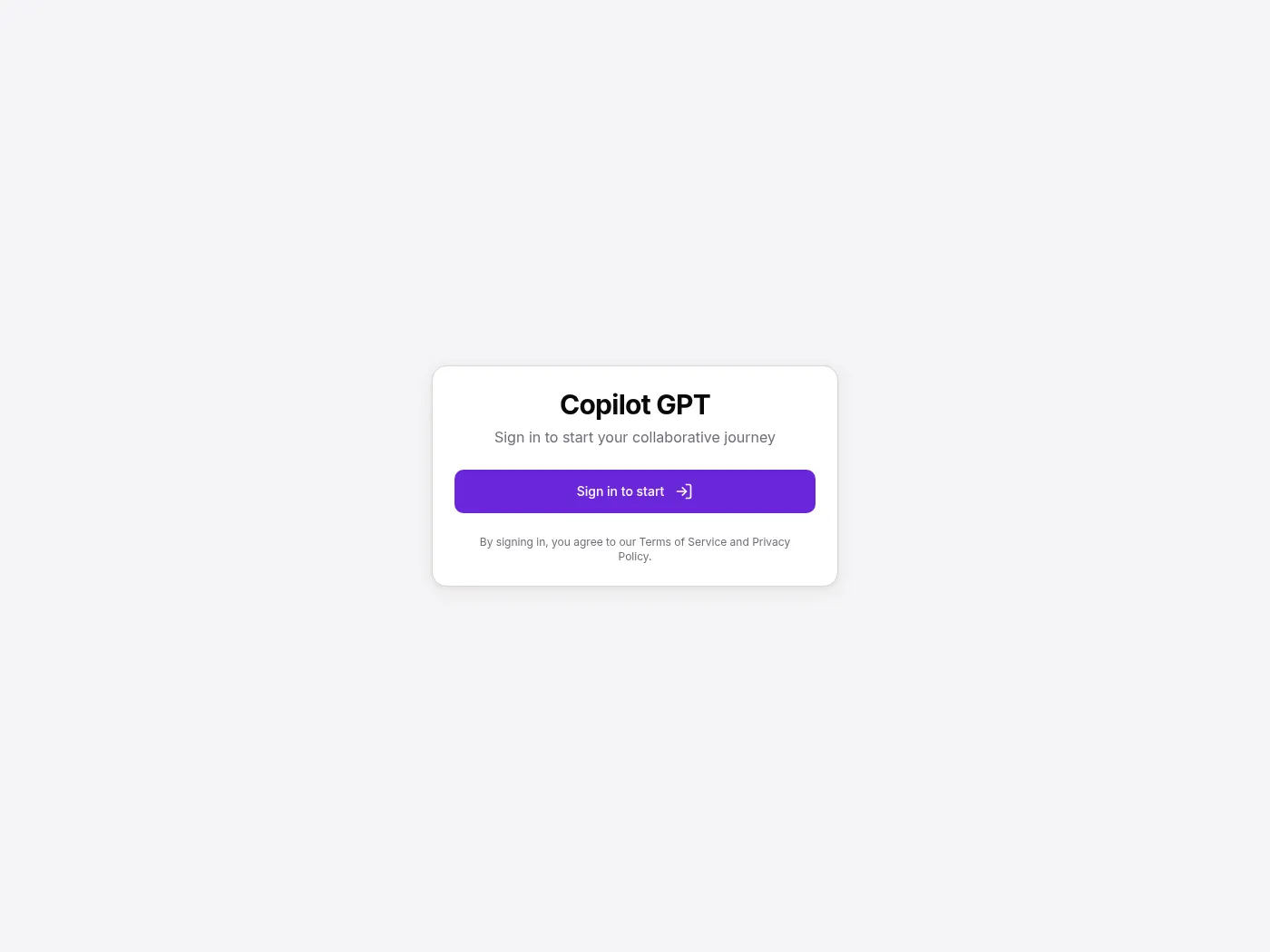Copilot GPT Clone