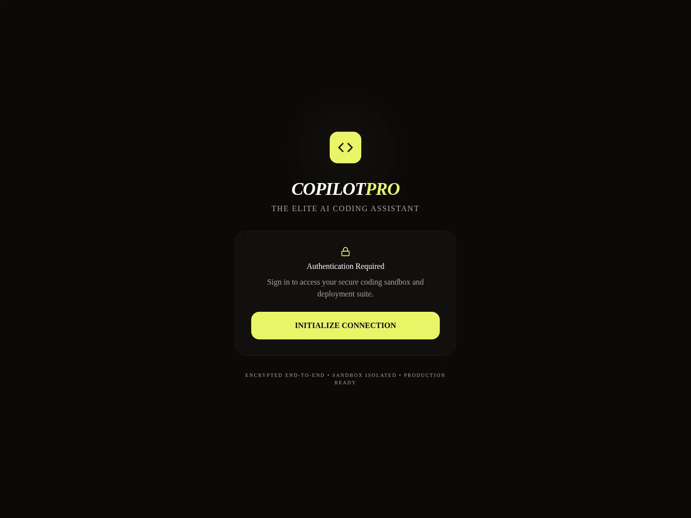 CopilotPro Agent