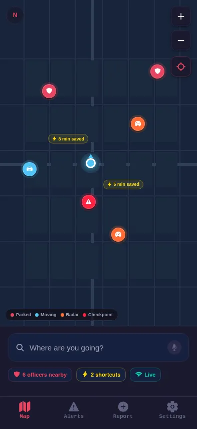 CopSpot Navigator