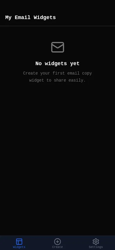 EasyCopy Email Button