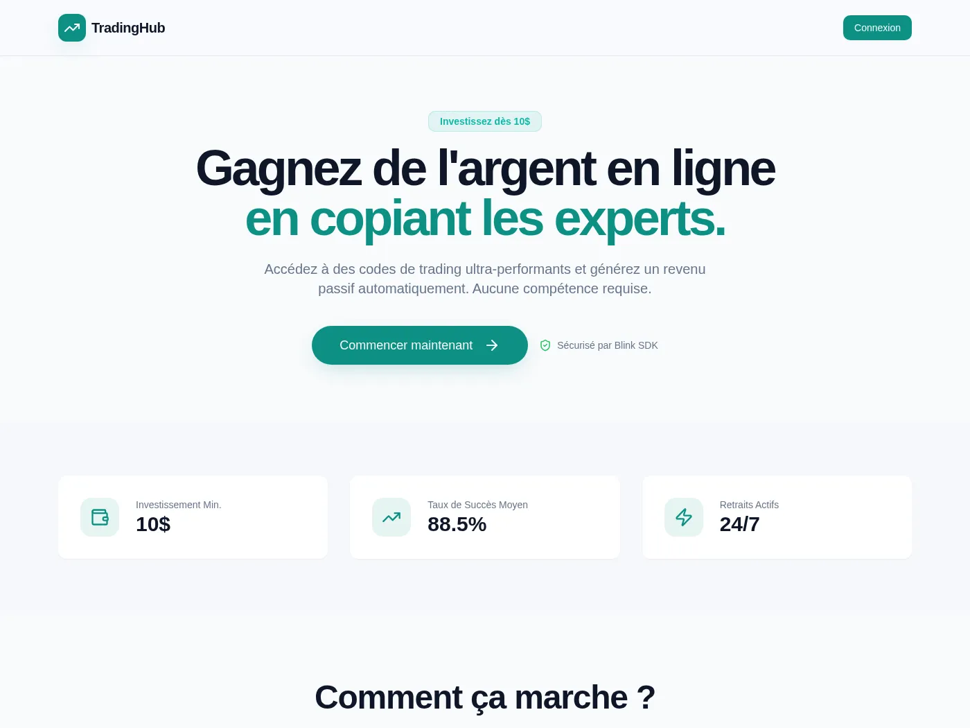 Copy Trading Profit Hub