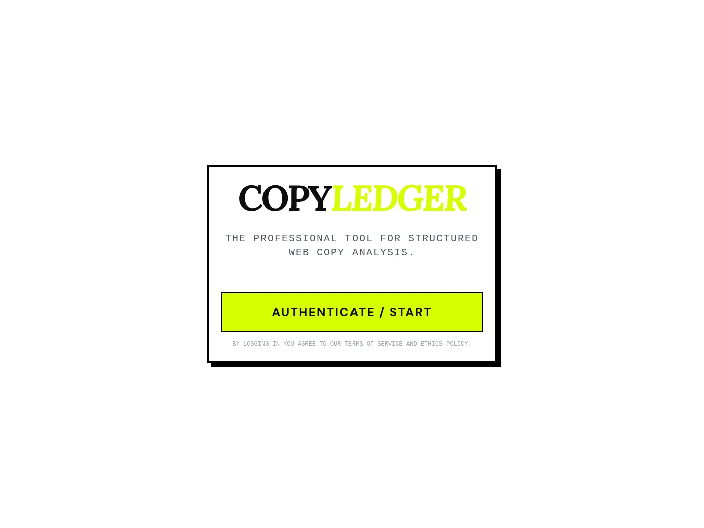CopyLedger