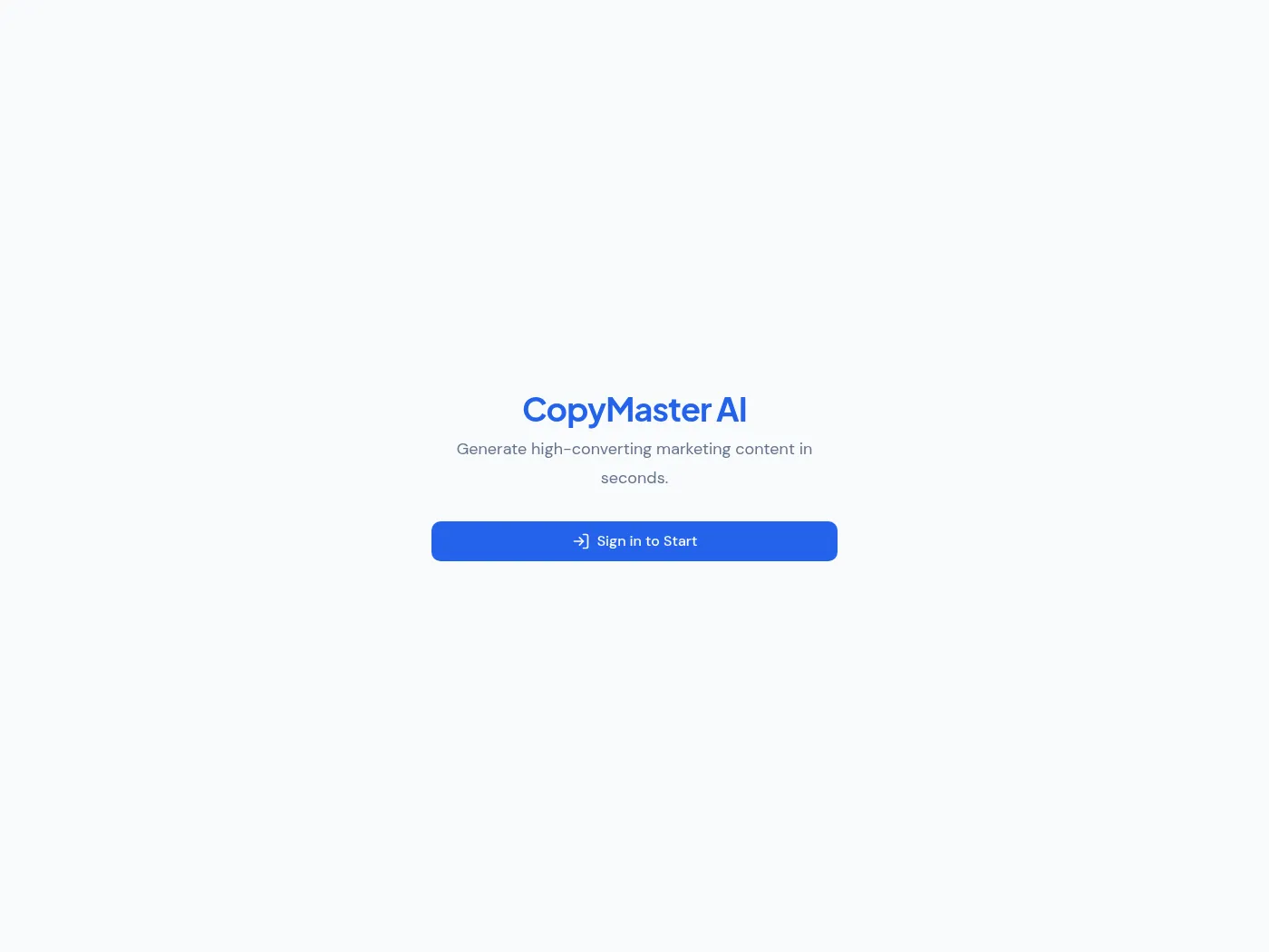 CopyMaster AI