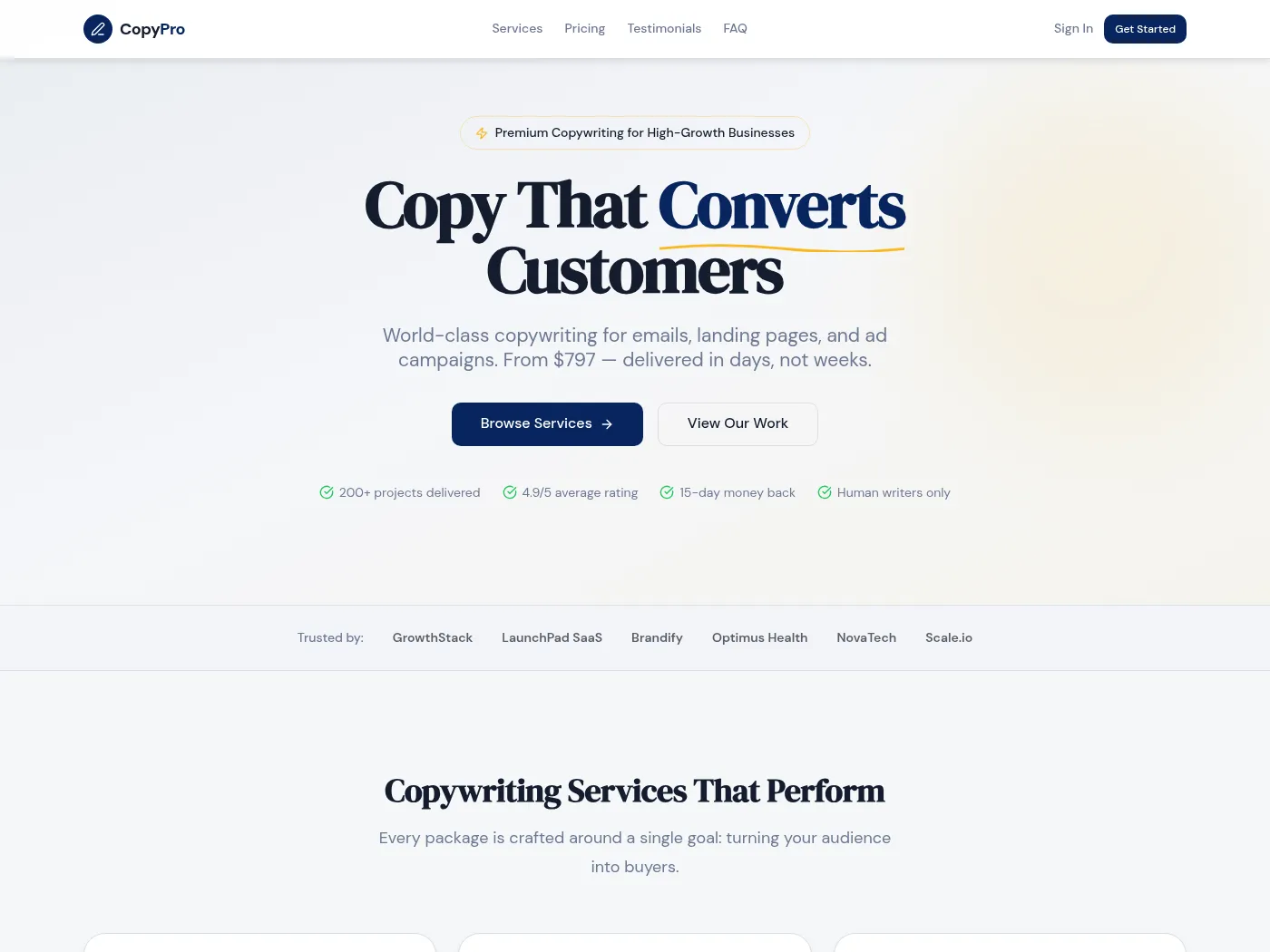 CopyPro SaaS Platform