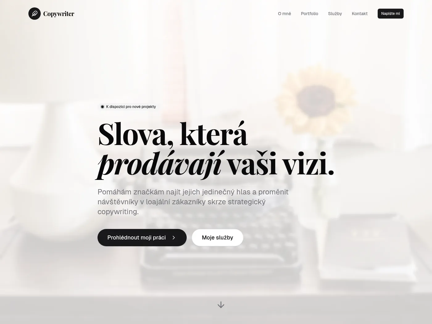 Copywriter Portfolio Web