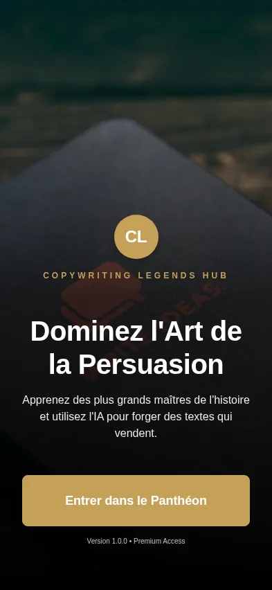Copywriting Legends Hub