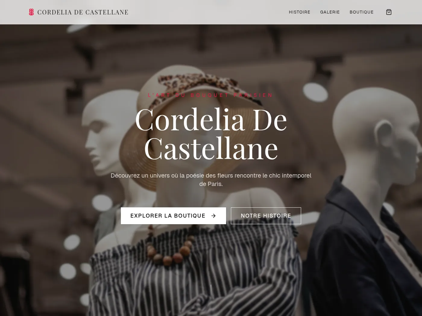 Cordelia De Castellane Site