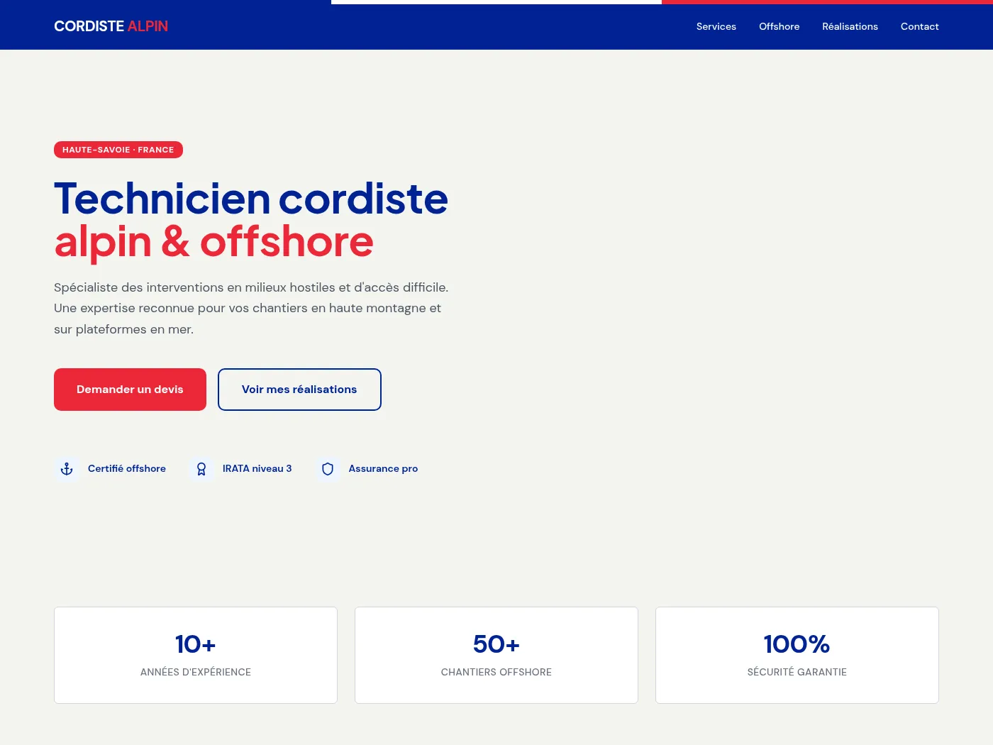 Cordiste Alpin Pro Site