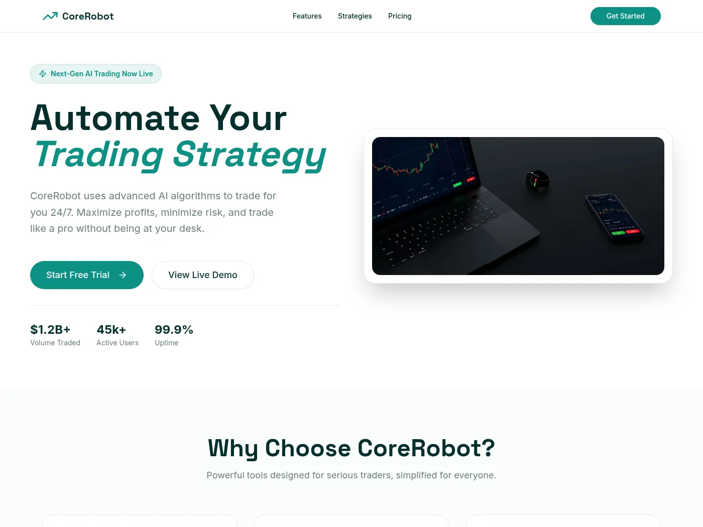 Core Robot Trading